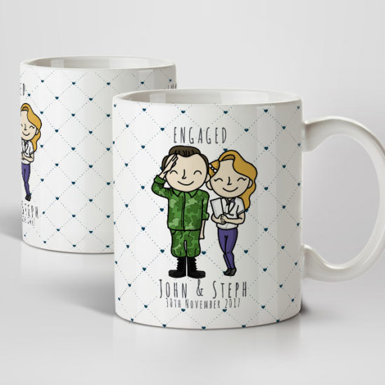 The Professionals (Customisable Mugs) | Personalised Engagement Mugs